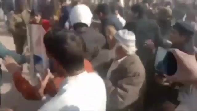 The First One Left. An Angry Mob Lynches A Farmer