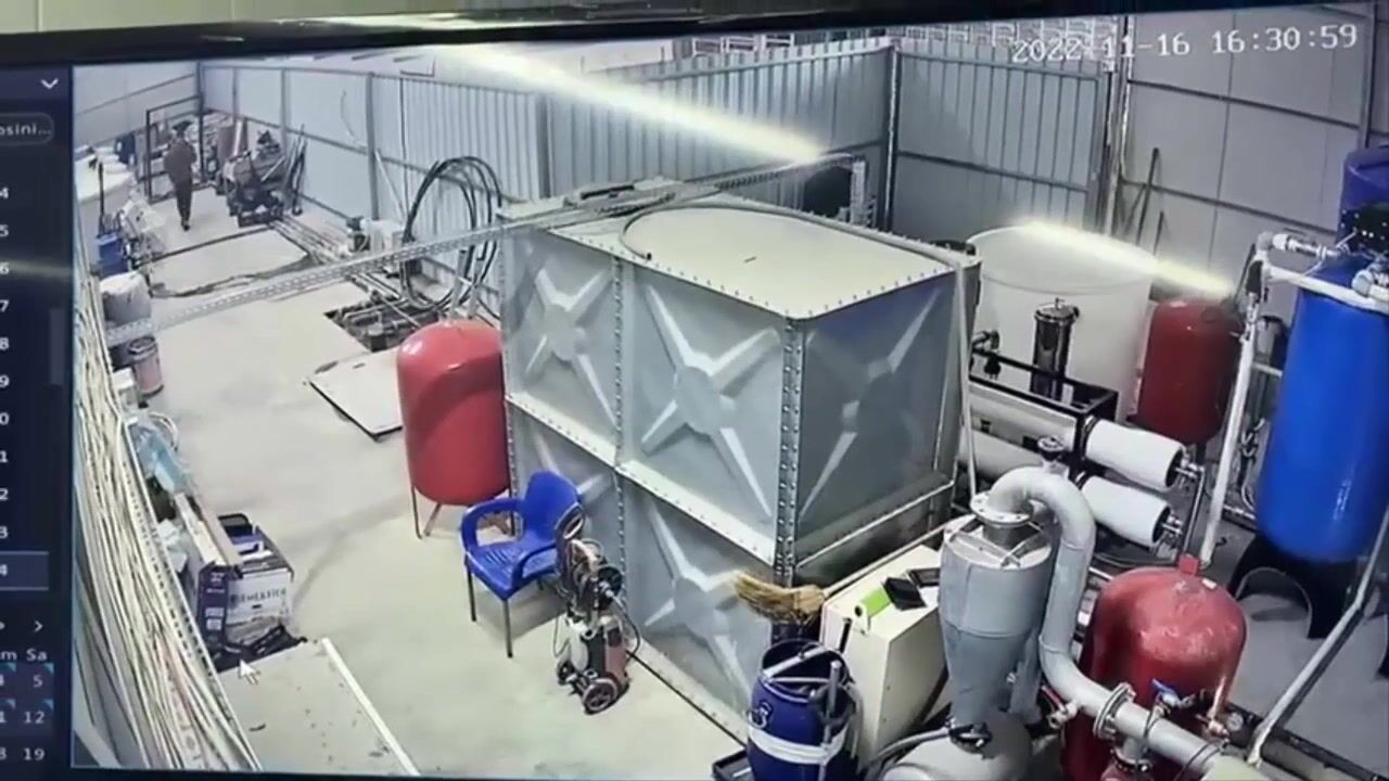 Distracted Worker Falls Into Factory Basement While Talking On Phone.