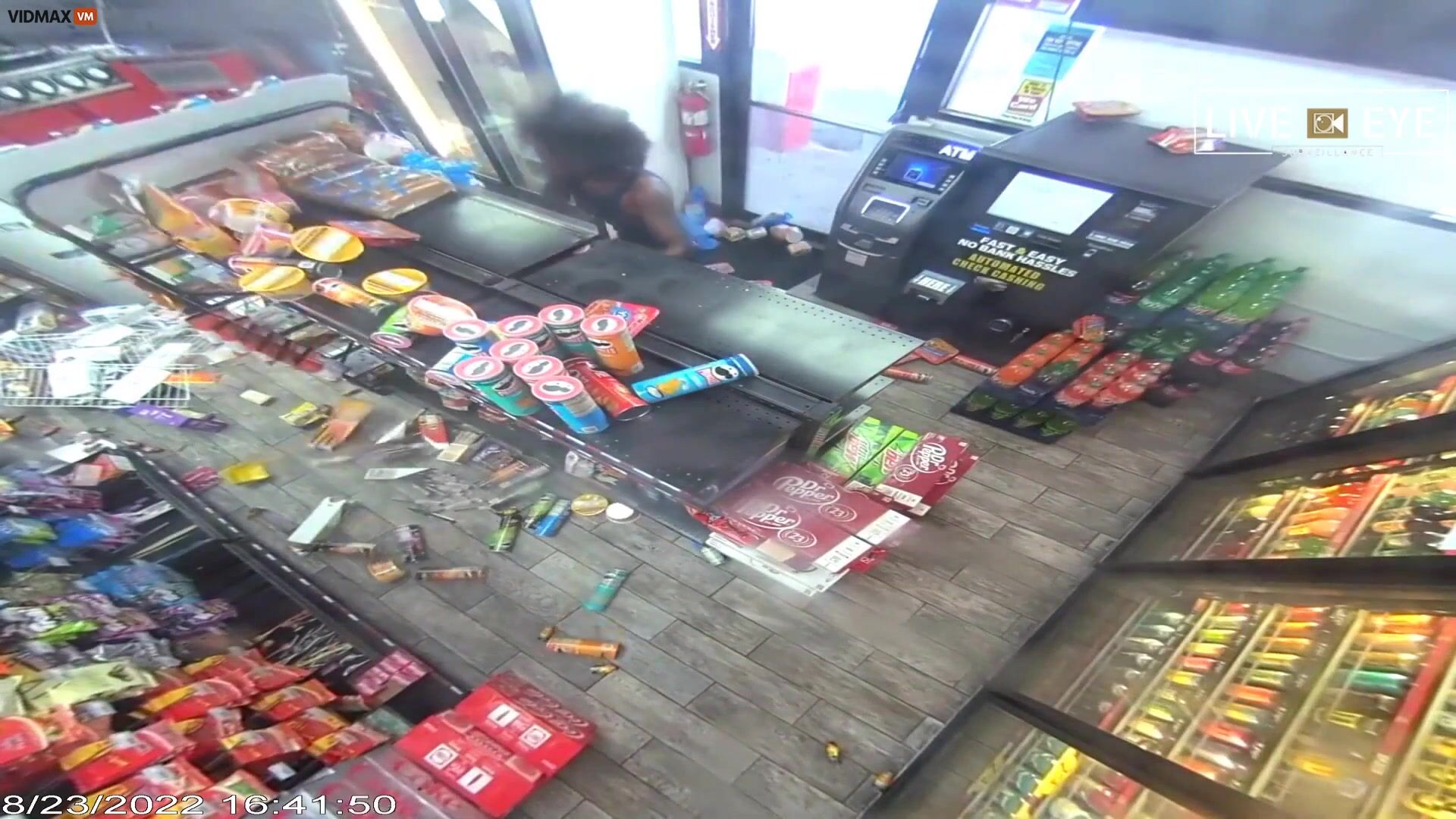Man Completely Destroys FavTrip Gas Station After Being Asked If T