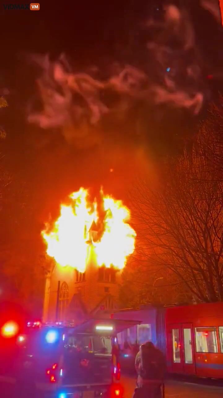 Regressive Trans Man Sets Historic Portland Church On Fire