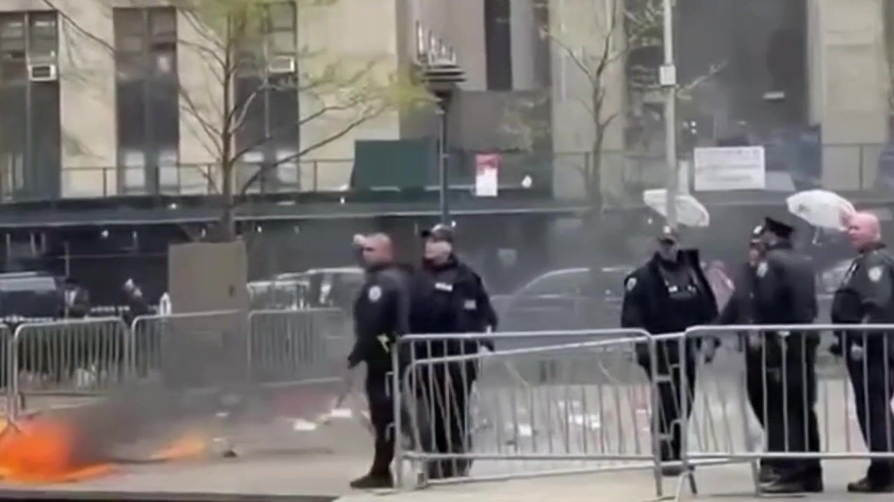 Man Sets Himself On Fire In Front Of Court